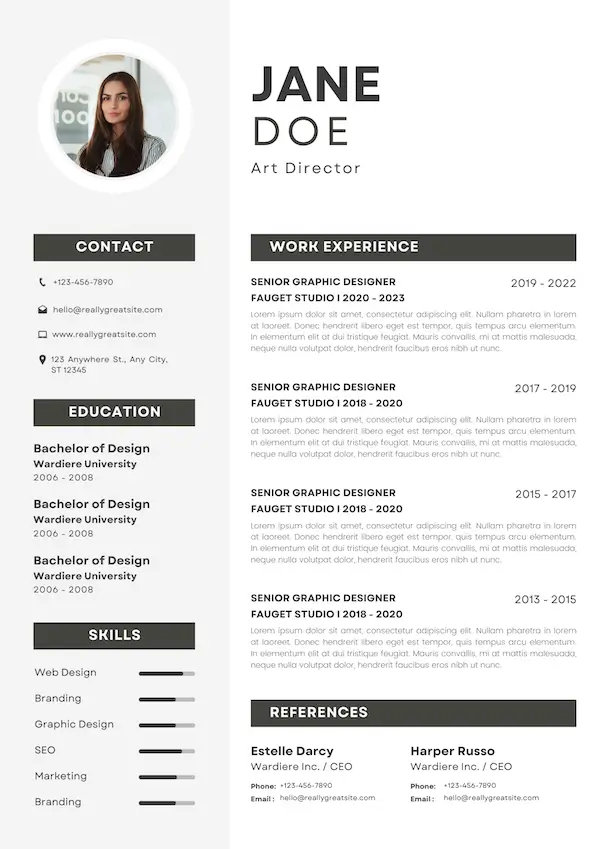 Resume Examples for Workforce Planning Analyst